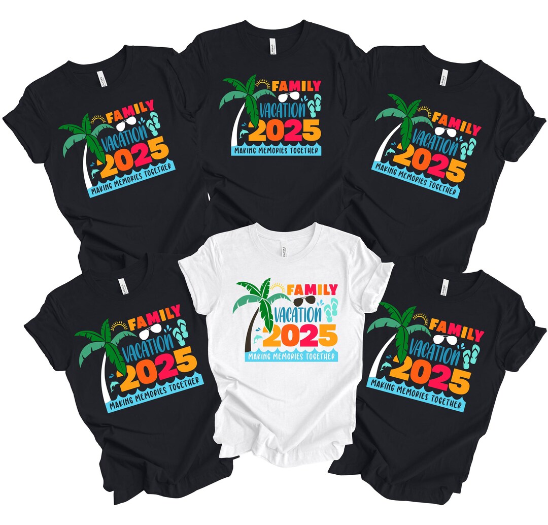 Family Vacation 2025 Matching Shirts: Cruise Trip Travel - Etsy