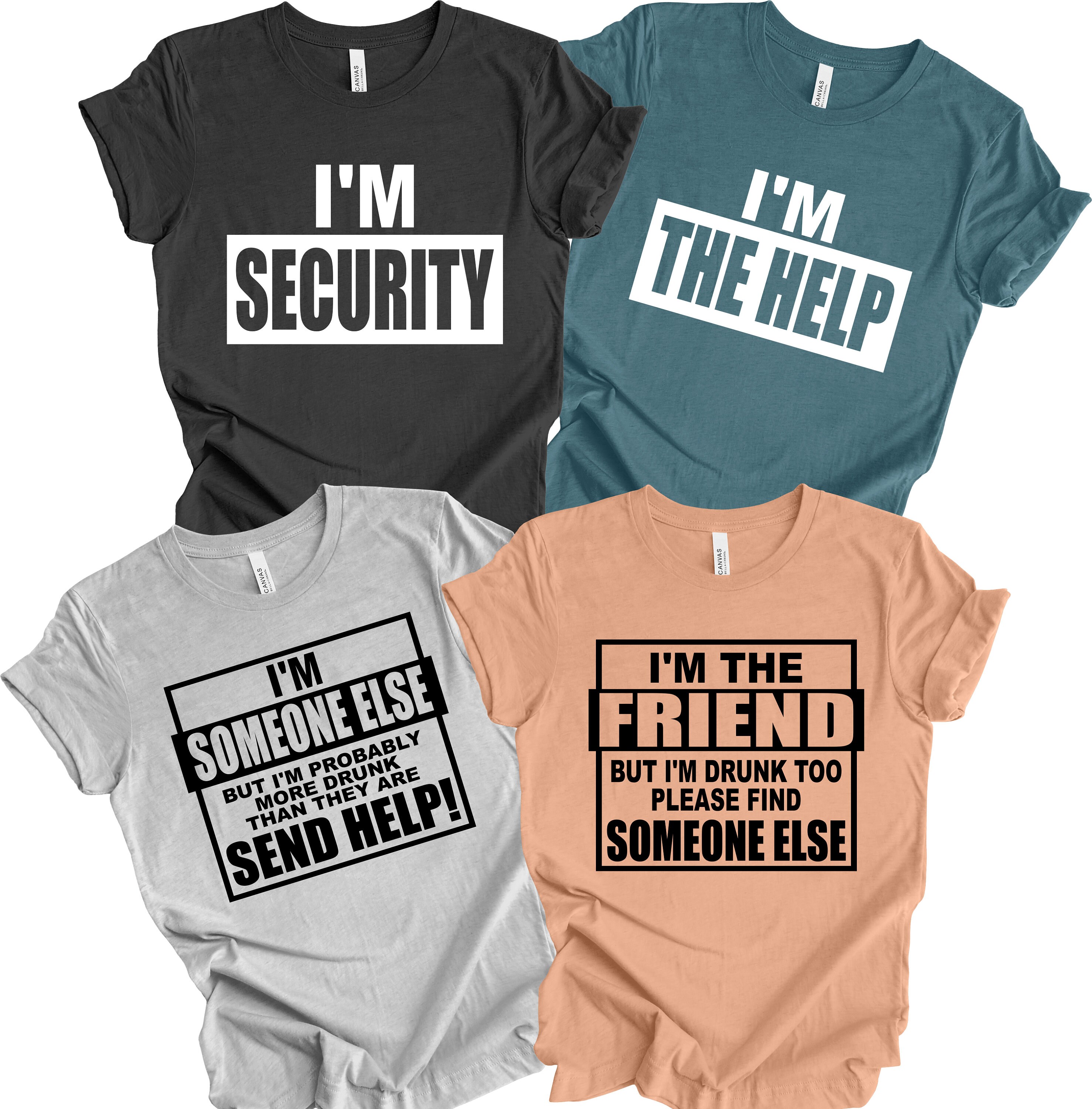 Funny Group Drinking Shirts: If Found Drunk, Matching Reunion Tees - Etsy