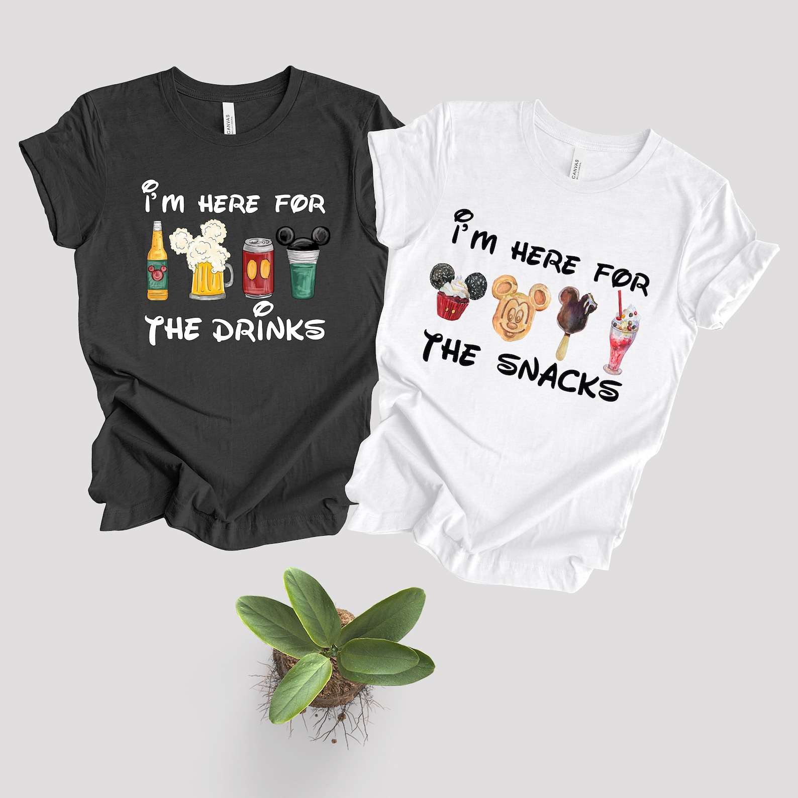 I'm Here for the Snacks, I Am Here for the Drinks, Family Matching ...
