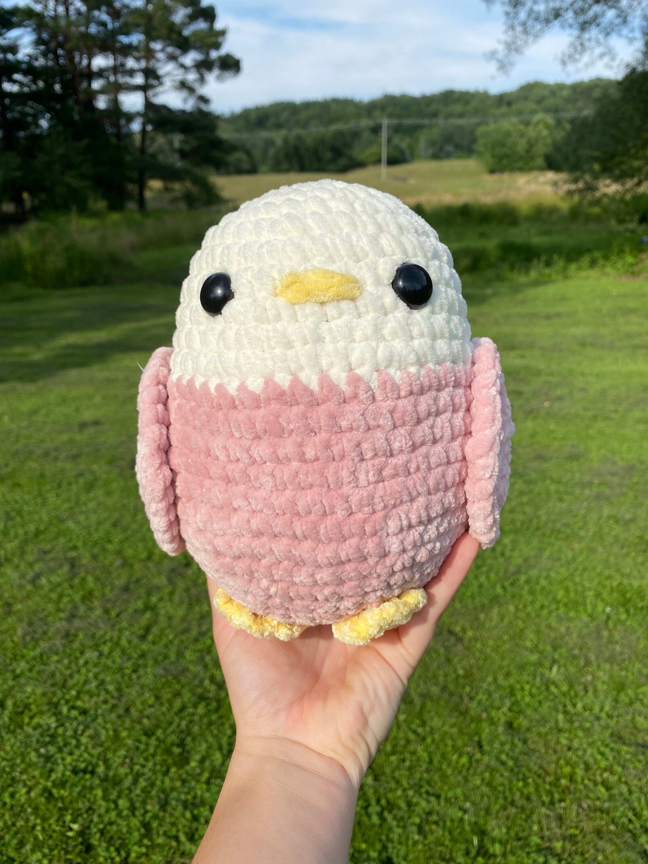 Jumbo Parakeet Stuffed Animal - Etsy