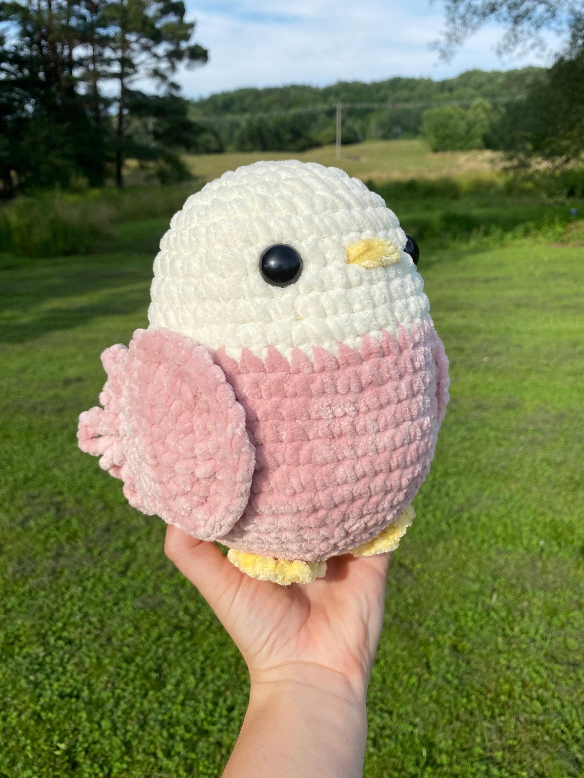 Jumbo Parakeet Stuffed Animal - Etsy