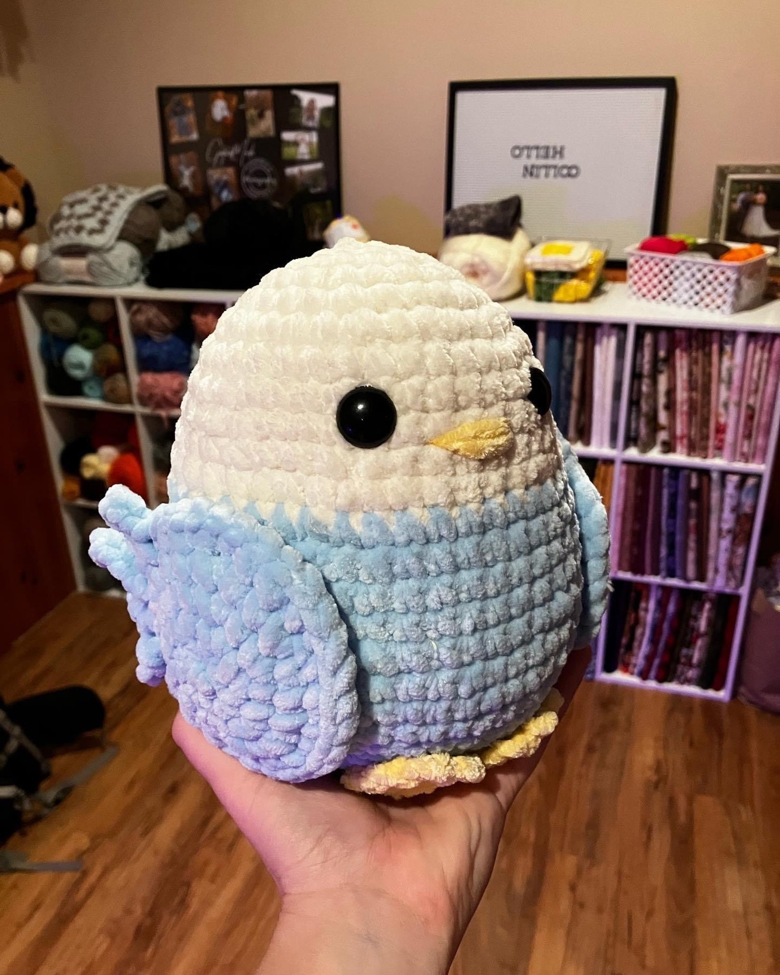 Jumbo Parakeet Stuffed Animal - Etsy