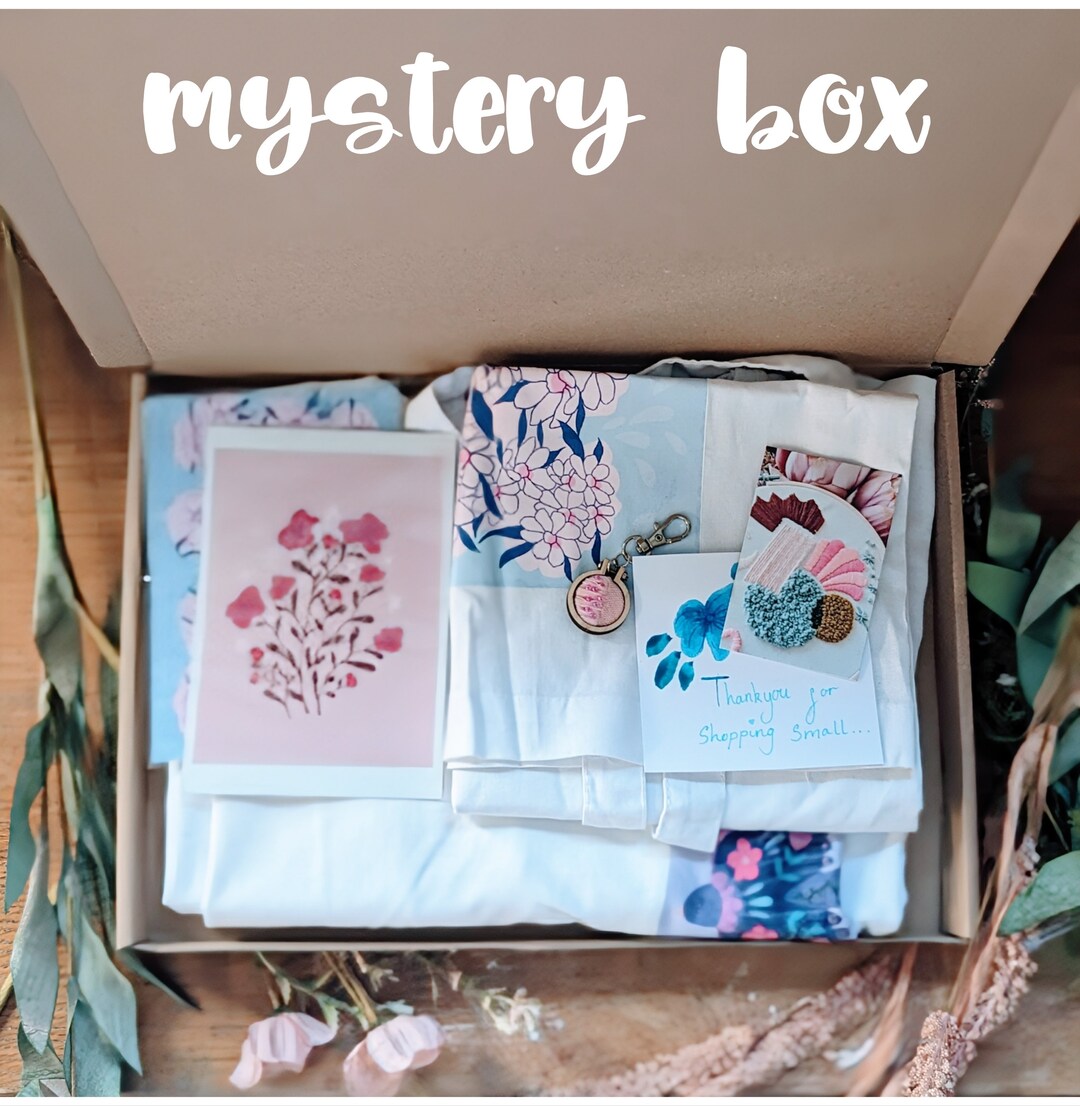 Mystery Box Suprise Box With Clothing, Prints, Keyring and Accessories ...