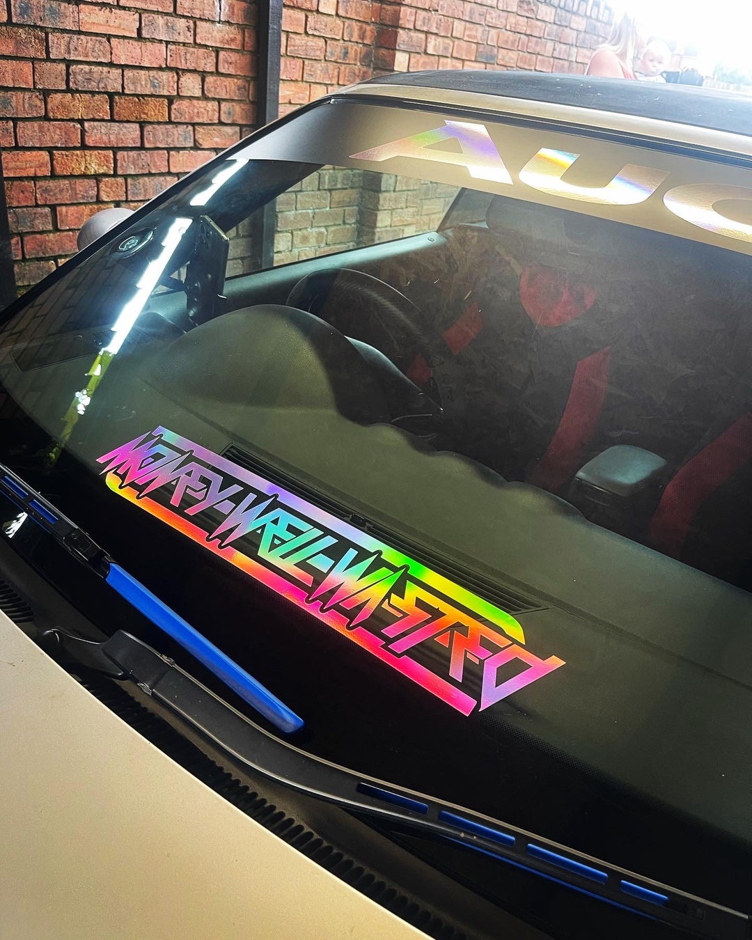 Money Well Wasted Window Sticker Custom Sticker Rear - Etsy