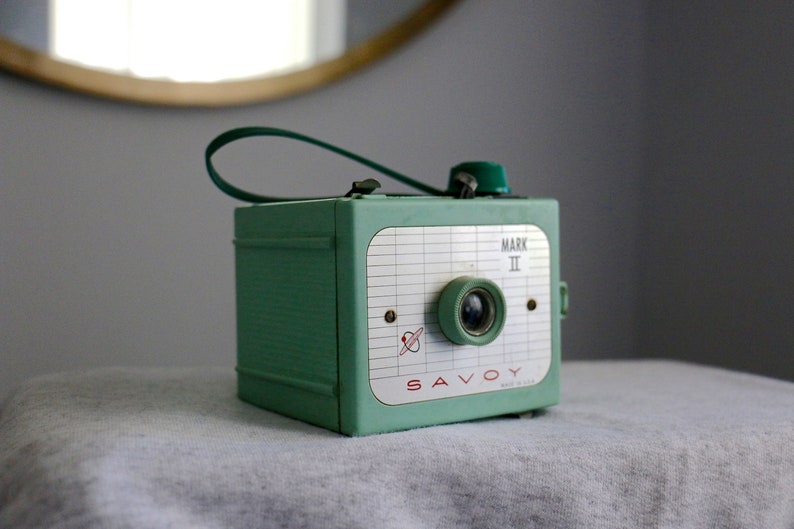 Vintage Film Camera - Savoy Mark II Mint Green - Etsy