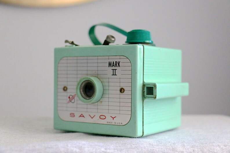 Vintage Film Camera - Savoy Mark II Mint Green - Etsy