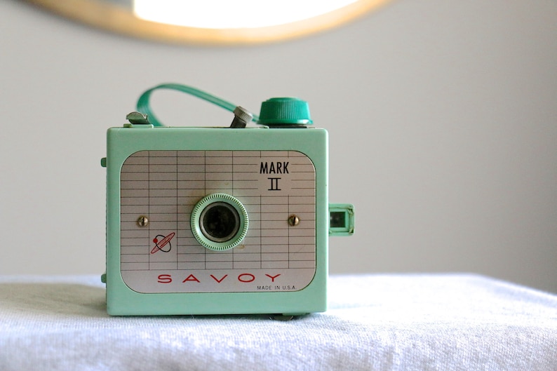 Vintage Film Camera - Savoy Mark II Mint Green - Etsy