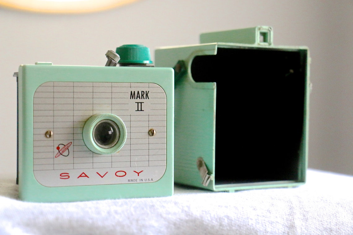 Vintage Film Camera - Savoy Mark II Mint Green - Etsy