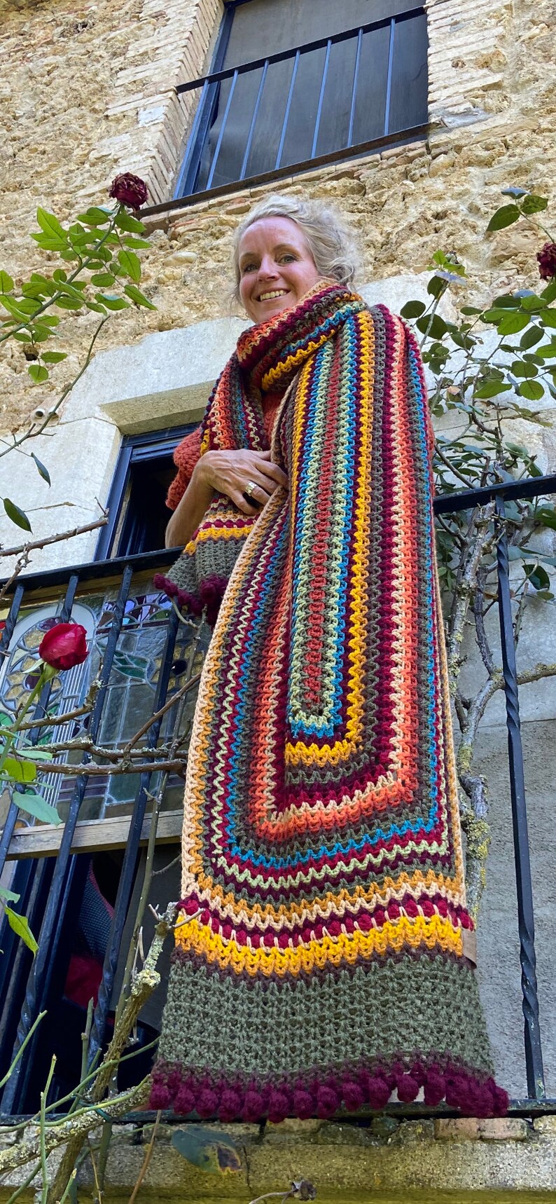 Crochet Pattern Shawl / Shawl Crochet dutch Pattern - Etsy