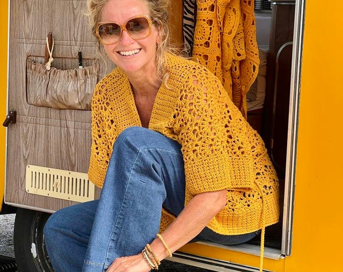 Haakpatroon gilet / haakpatroon mouwloos vest (Nederlands patroon ...