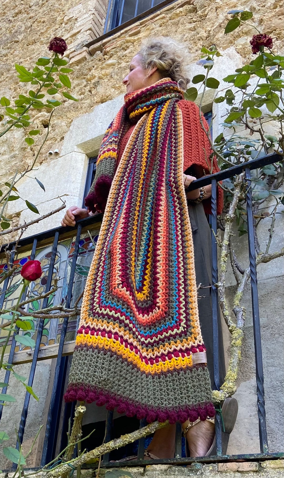 Crochet Pattern Shawl / Shawl Crochet dutch Pattern - Etsy