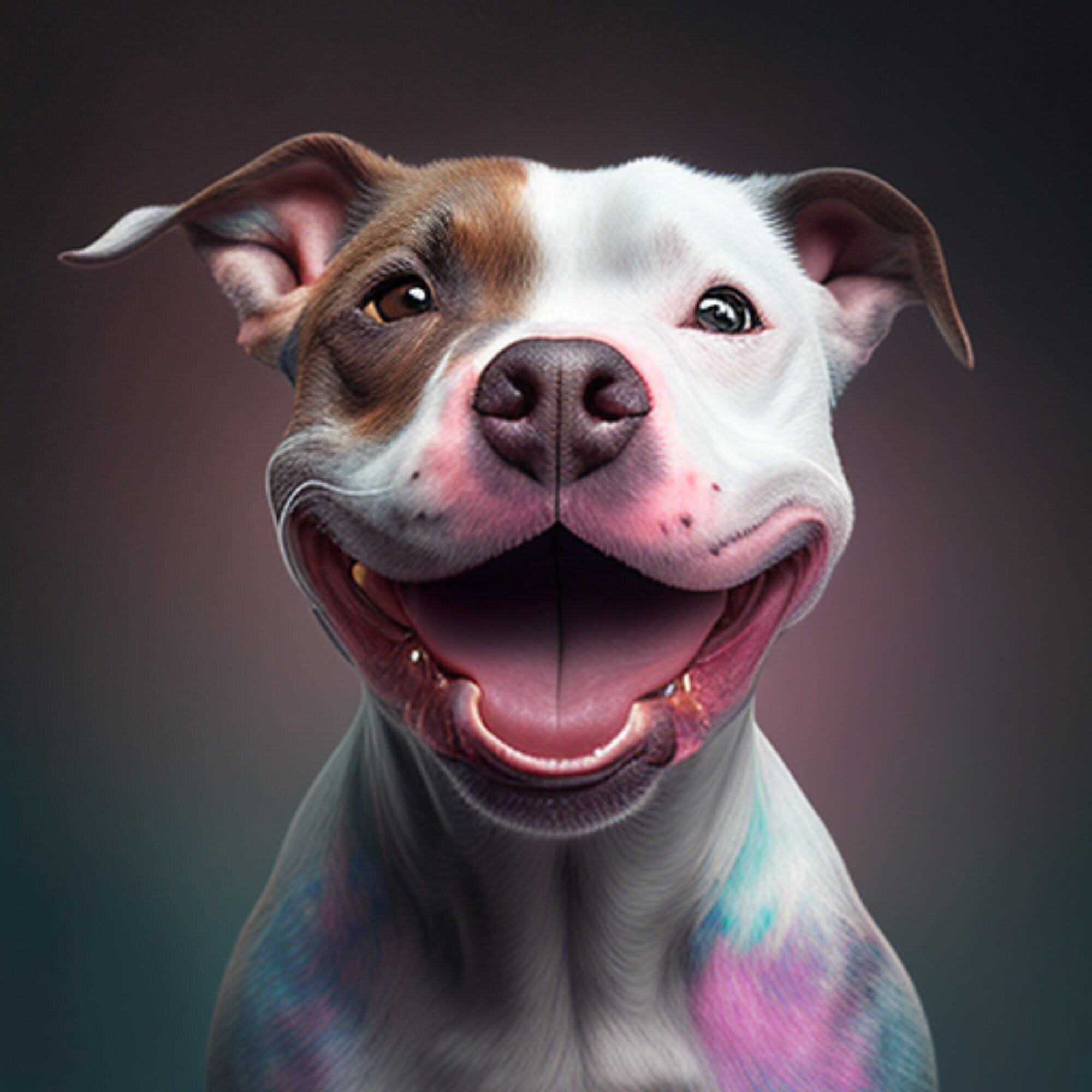 Set of 4 Printable Dog Wall Art | Modern Dog Digital Wall Art Decor ...