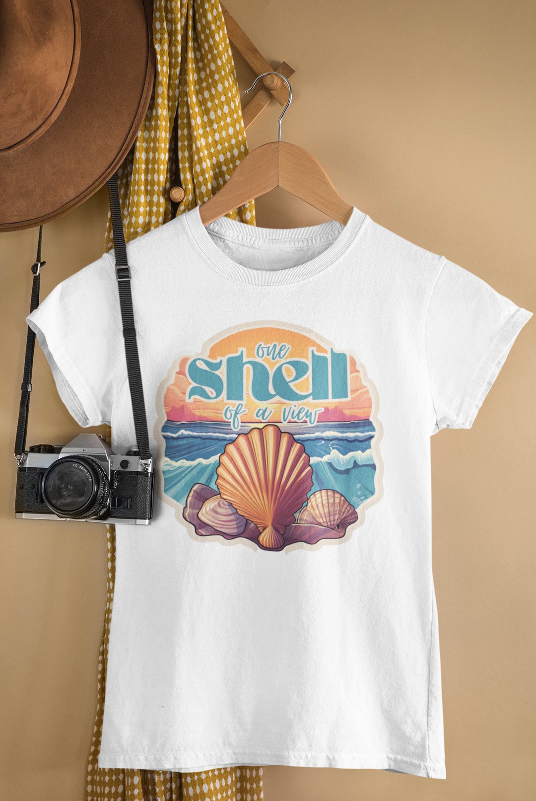 One Shell of A View Shirt, Funny Shell Shirt, Shell Lover, Funny Beach ...