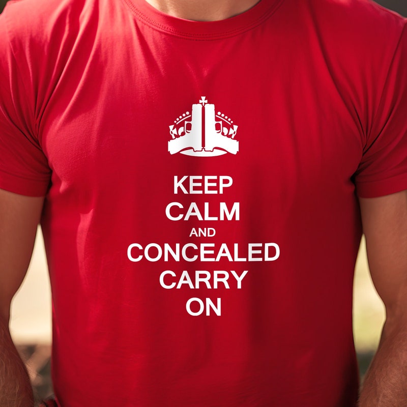 Keep Calm T Shirt - Etsy