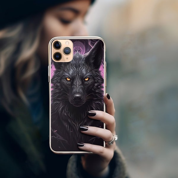 Wolf Phone Case - Etsy