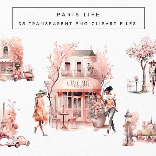 Eiffel Tower Clipart - Etsy