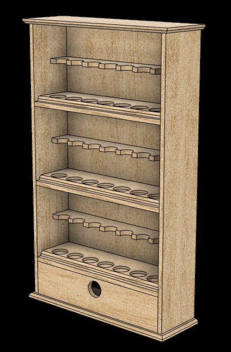 Pipe Rack Plans, Tobacco Pipe Rack, Pipe Rack, Pipe Storage, Plans for ...