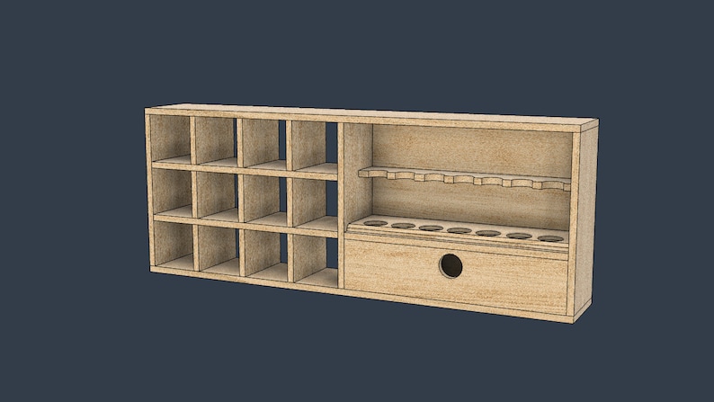 Tobacco Cabinet Pipe Rack Tobacco Storage Plans for Pipe - Etsy