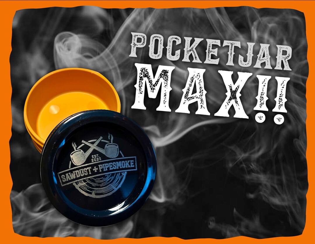 Pocket Jar MAX, Tobacco Storage, Pocketjar, Tobacco Storage Jar, - Etsy