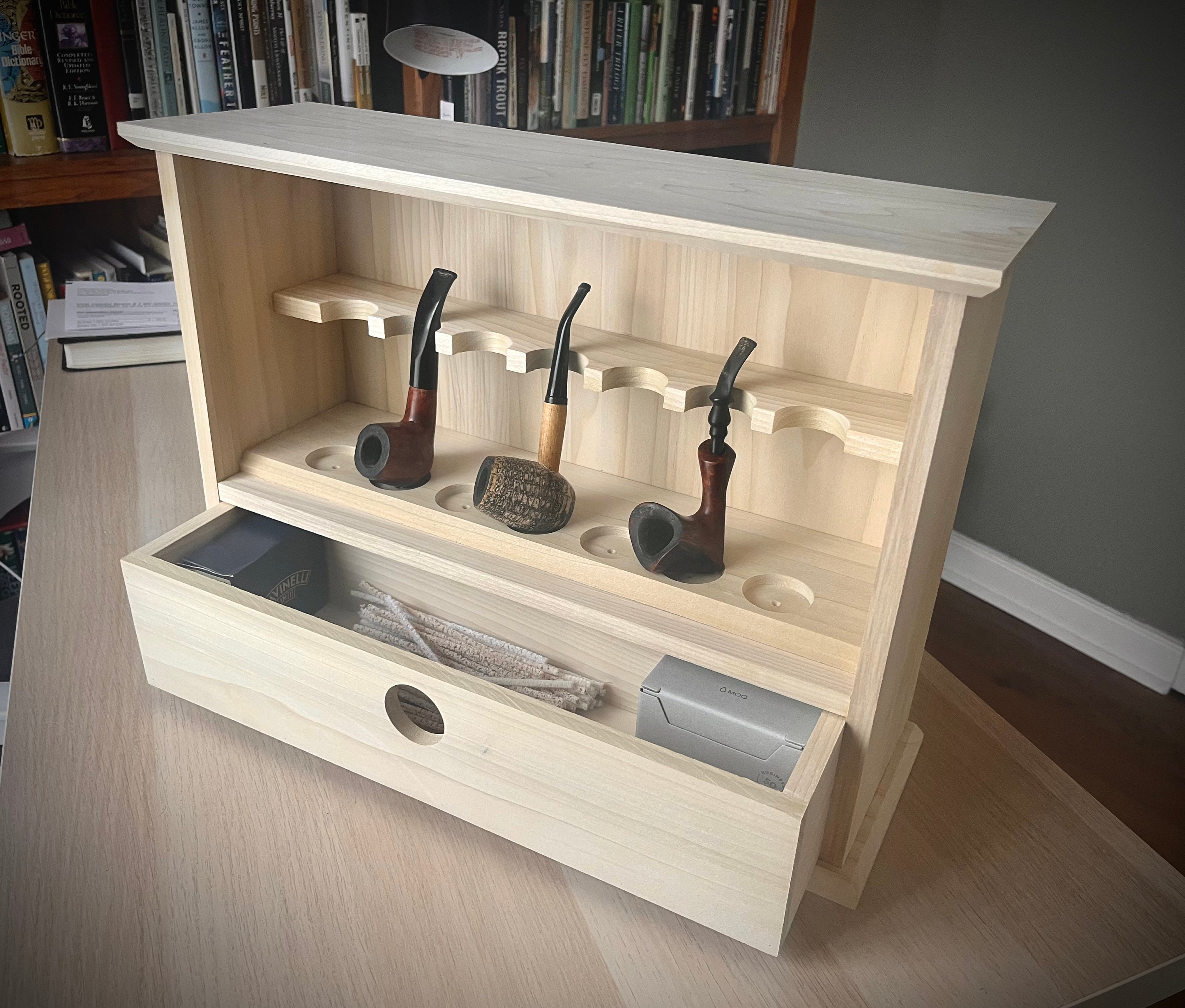 Tobacco Pipe Rack, Pipe Storage, Plans for Pipe Rack, Pipe Rack Plans ...