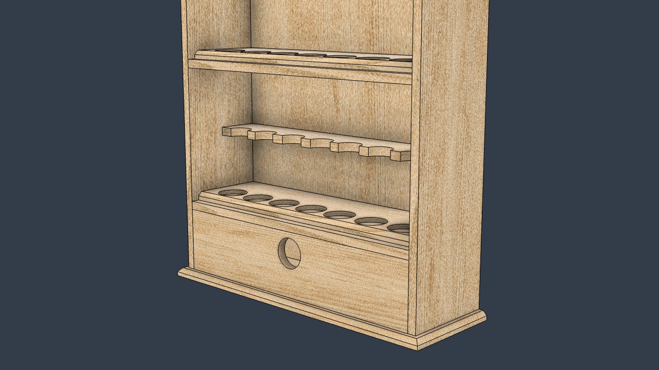 Pipe Rack Plans, Tobacco Pipe Rack, Pipe Rack, Pipe Storage, Plans for ...