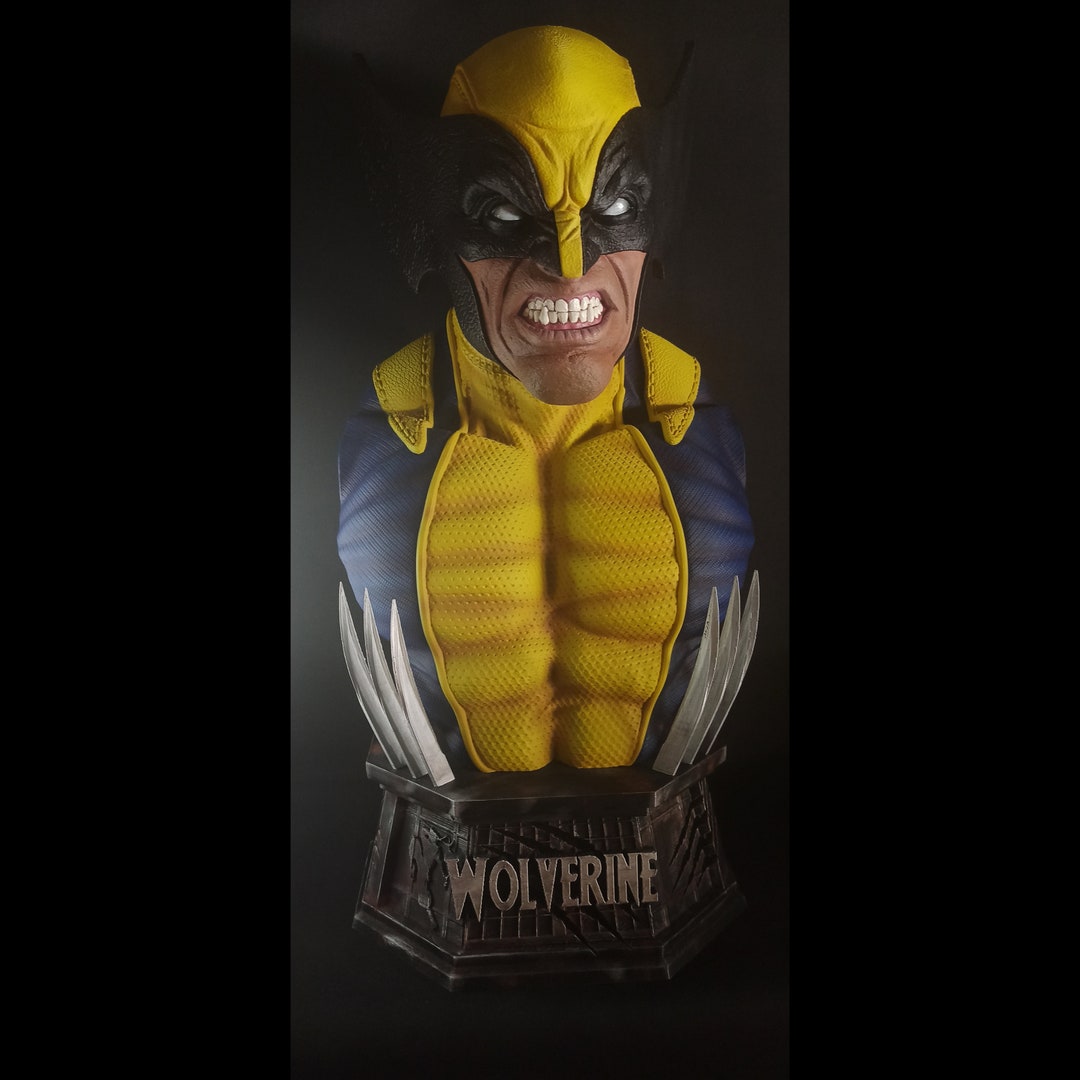 Wolverine Bust wolverine / Marvel Wolverine Figure - Etsy