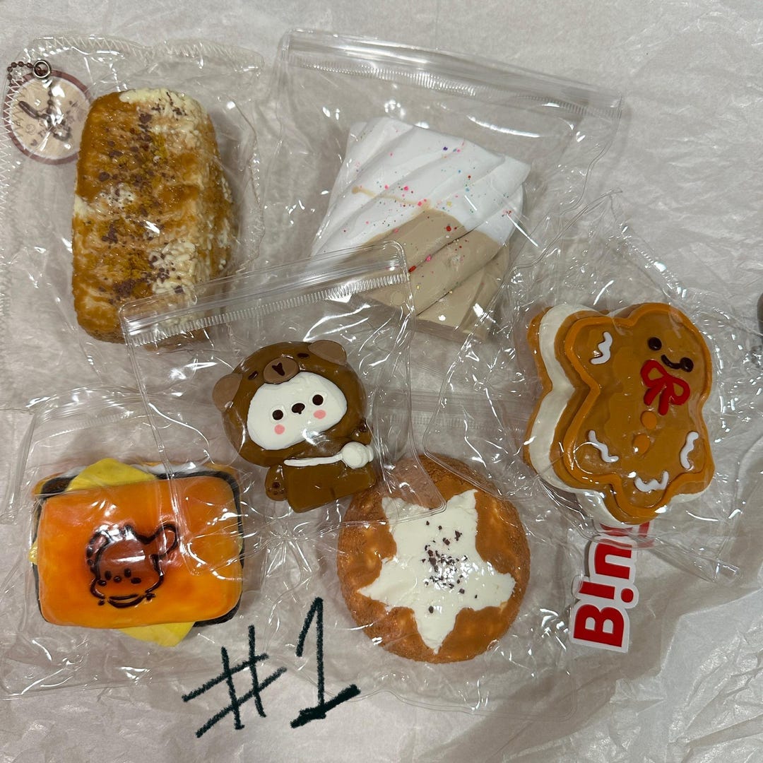 Taba Squishy Bundle Stress Relief Desk Toys Silicone Squishy Soft ...