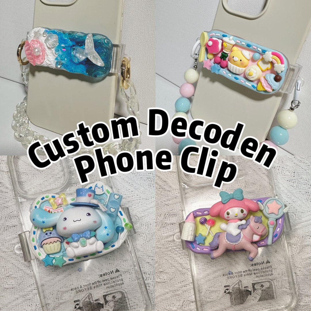 Custom Handmade Decode Phone Clip With Chain Includes Suitable With ...