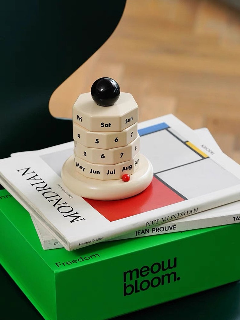 Time Perpetual Calendar, Turning Brings Good Luck - Etsy