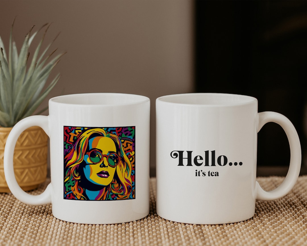 Hello... It's Tea Mug | Adele Inspired | Funny Coffee Cup | British ...