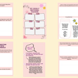 Mental Health Workbook for Mindfulness, Self Care Workbook for Health ...