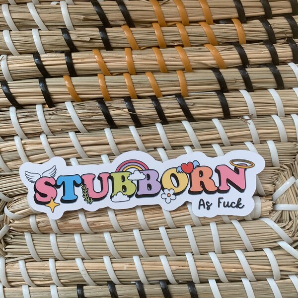 Stubborn - Etsy