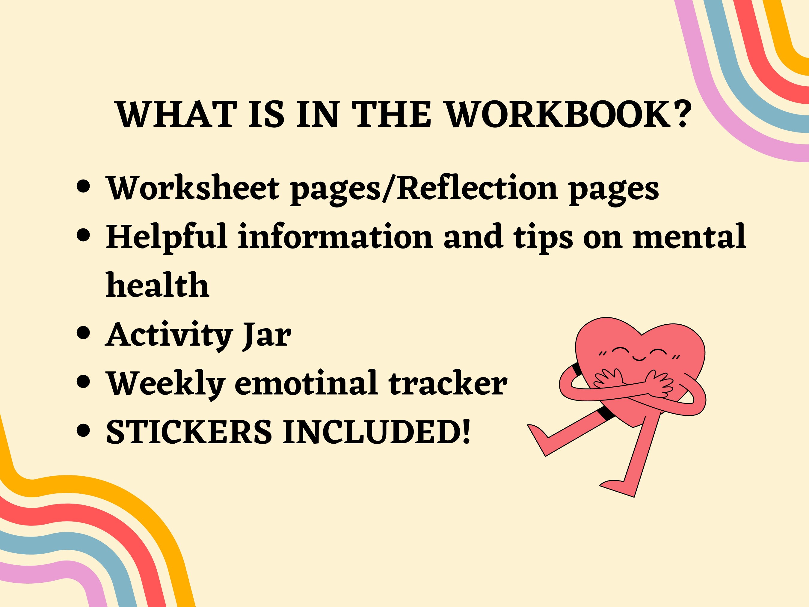 Mental Health Workbook for Mindfulness, Self Care Workbook for Health ...