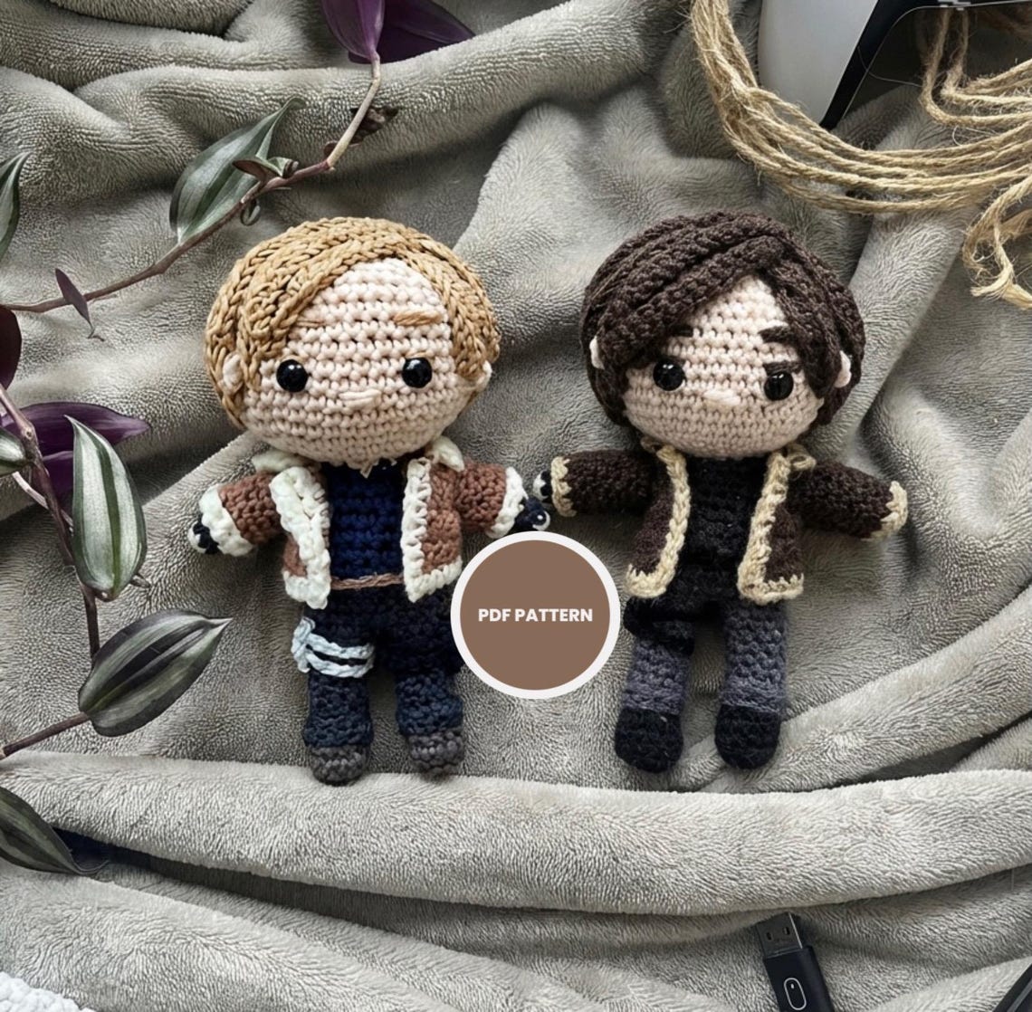 Leon Kennedy Amigurumi Doll Pattern Pack - Resident Evil - Etsy