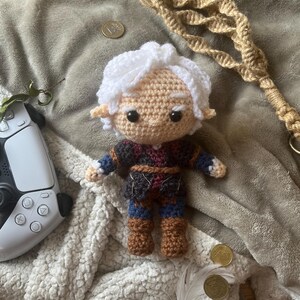 Astarion Amigurumi Doll Pattern - Baldur's Gate 3 - Etsy
