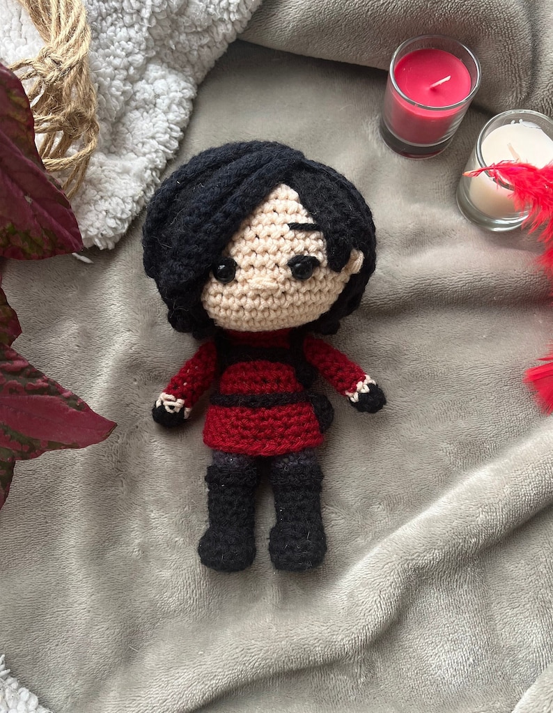 Ada Wong Amigurumi Doll Pattern - Resident Evil - Etsy