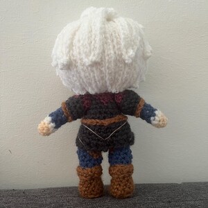 Astarion Amigurumi Doll Pattern - Baldur's Gate 3 - Etsy