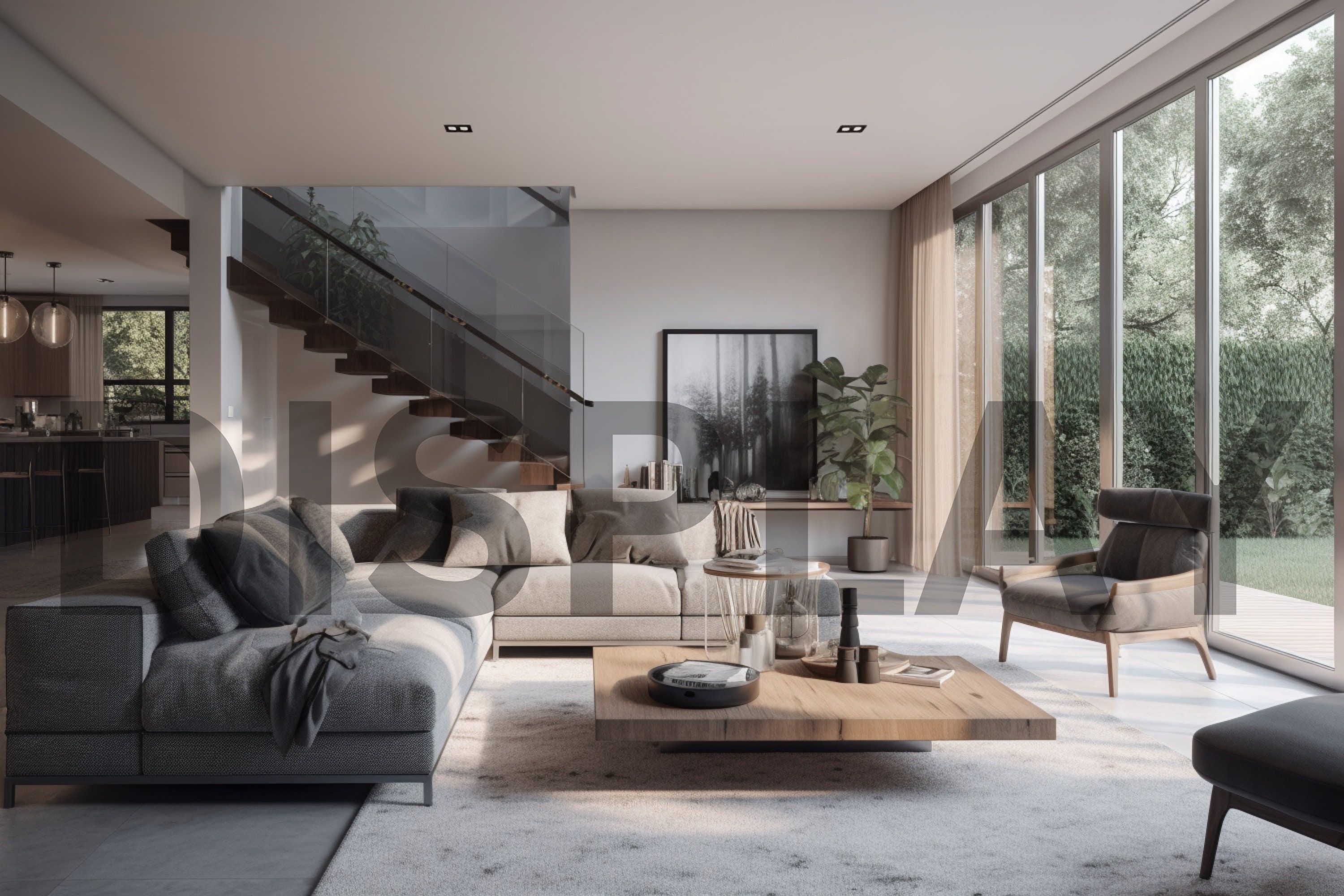 Modern Contemporary Virtual Background, Library, Forest Backdrop ...