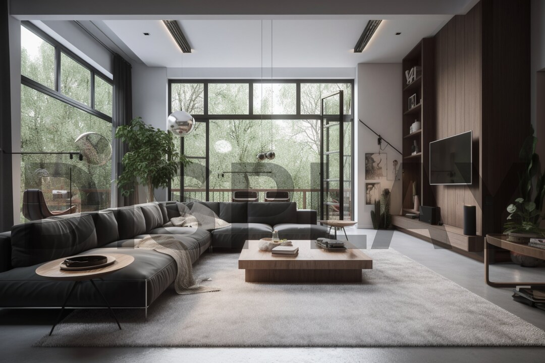 Family Room Virtual Background, Kitchen Backdrop, Forest, Microsoft ...