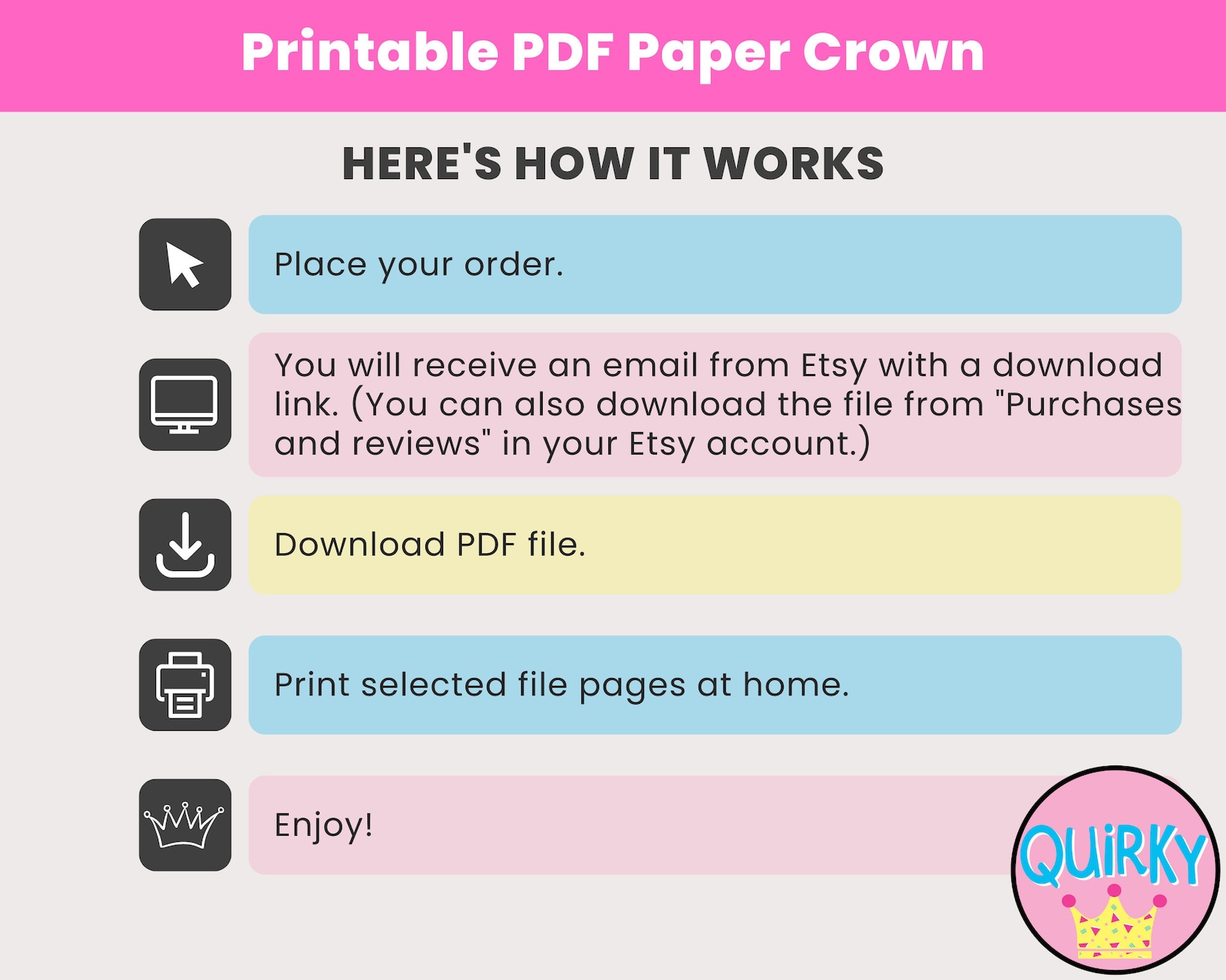 Kindergarten Graduation Hat Printable Crown Template | End of the Year ...