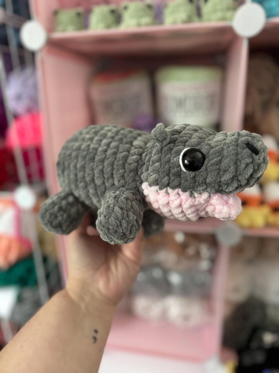 Moo Deng Plushie—viral Pygmy Baby Hippo! - Etsy