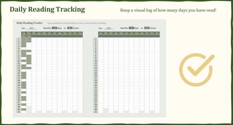 Reading Tracker Spreadsheet Book Log Digital Reading Summary Workbook ...