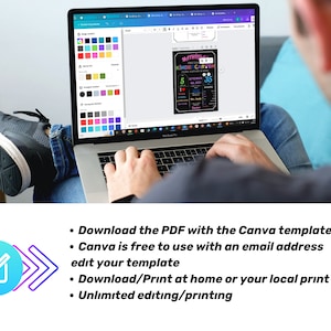 Personalizable First&last Day of School Digital Canva Template, EASY ...