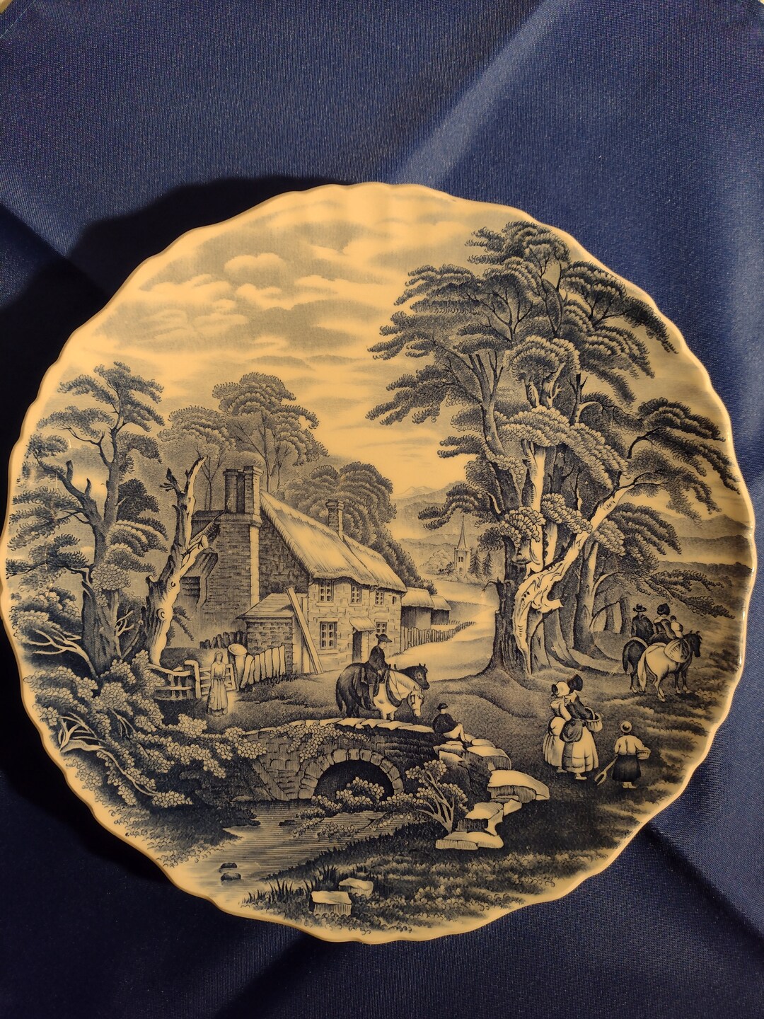 James Kent old Foley Plate 10 1/2 Staffordshire England - Etsy