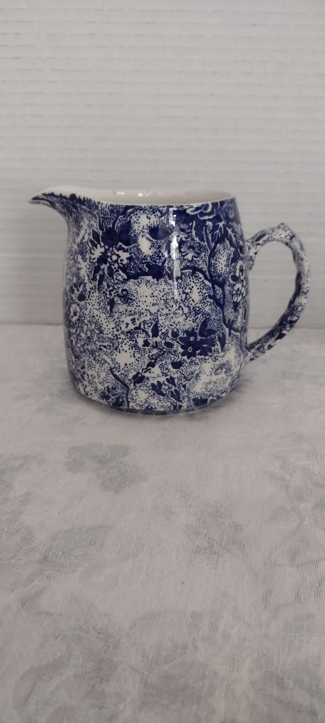 Laura Ashley chinzware Creamer/pitcher 16oz. Made in Staffordshire ...