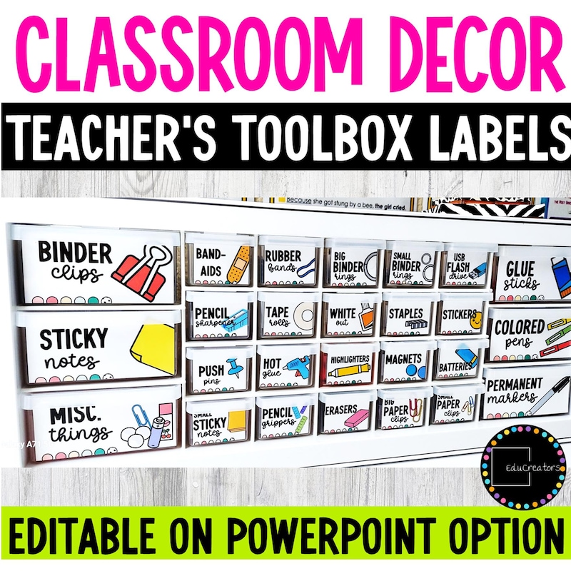 Desk Organizers With Label - Etsy