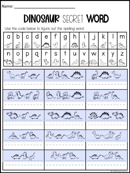 Spelling Practice for Any Word List, Word Work Kindergarten 1st 2nd 3rd ...