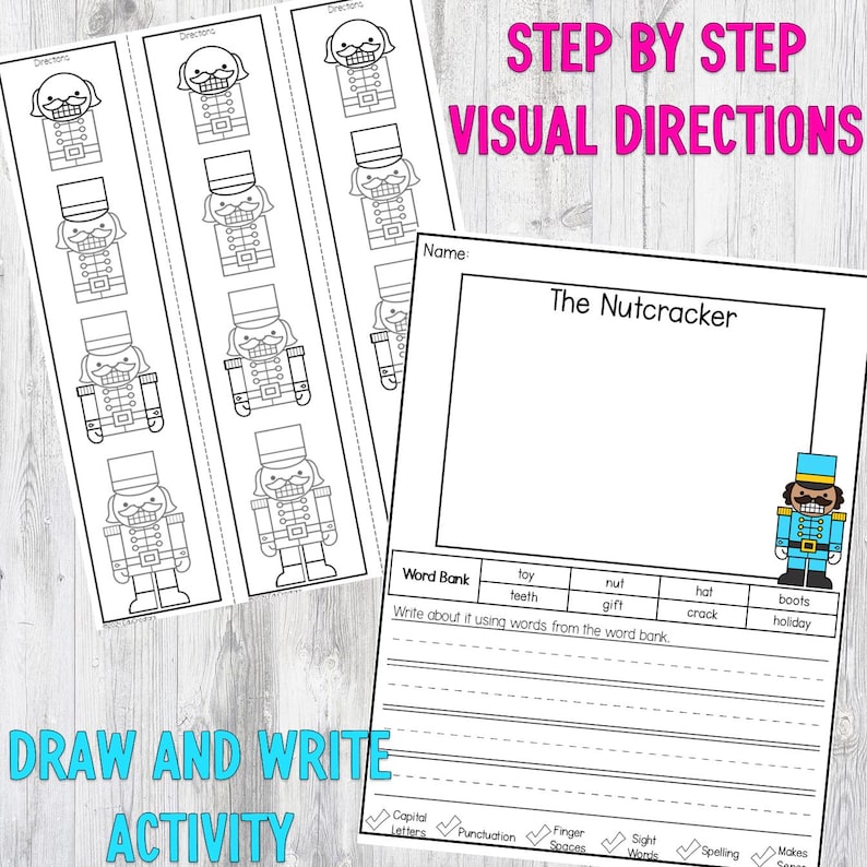 Gingerbread Man Craft, Gingerbread House Craft, Nutcracker Craft ...