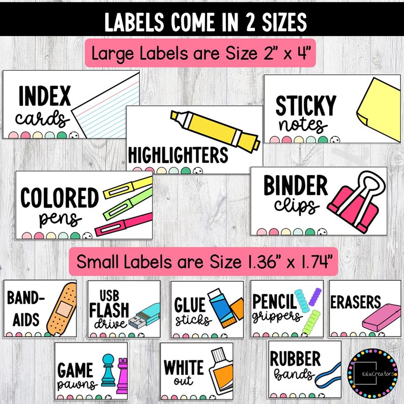 Editable Teacher Toolbox Labels, Iris Organizer (digital Download) - Etsy