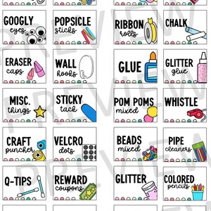 Editable Teacher Toolbox Labels, Iris Organizer (digital Download) - Etsy